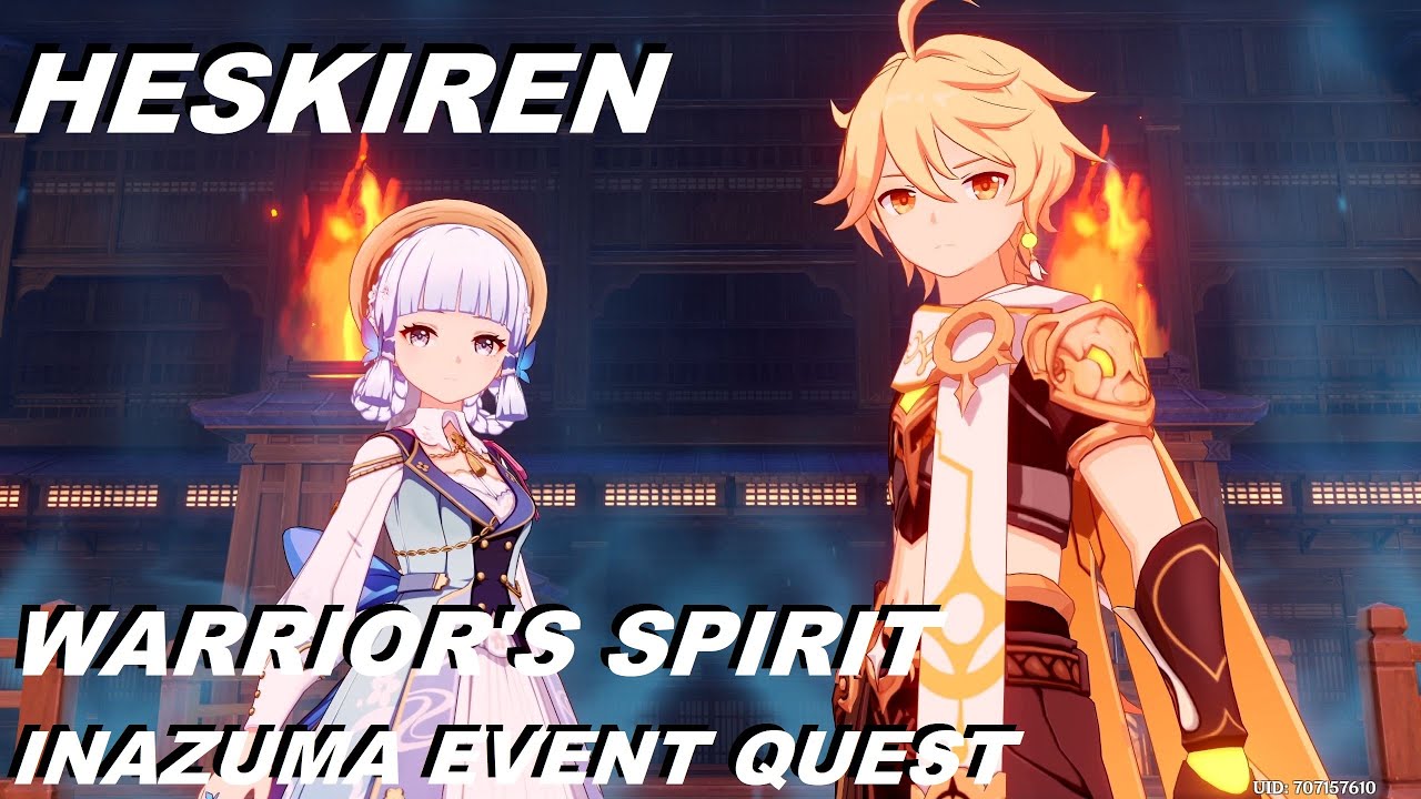 #GenshinImpact #331 - | Warrior's Spirit | Inazuma Event Quest - YouTube