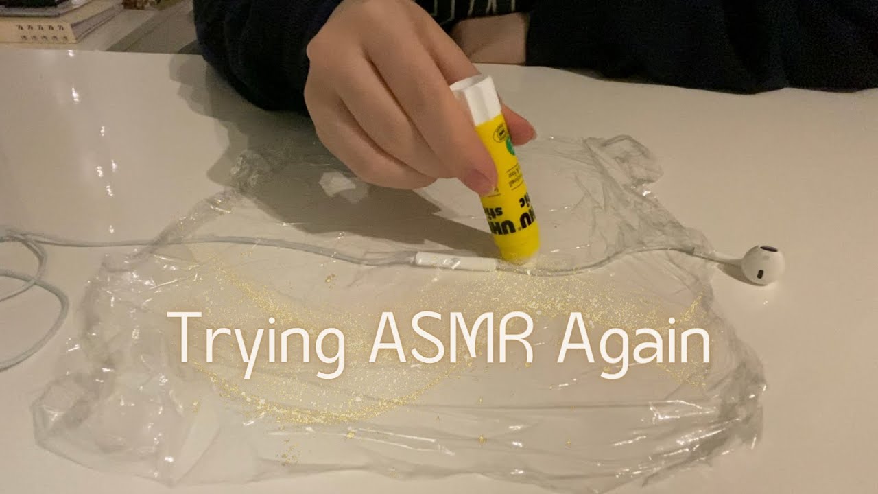 Trying ASMR AGAIN ;) - YouTube