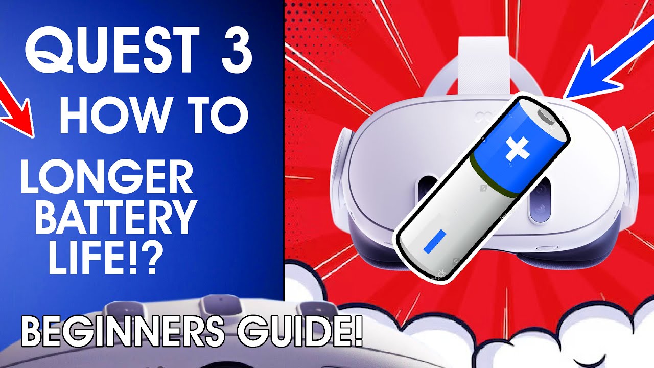 🚨 BOOST UR META QUEST 3 PLAY TIME! PRO BATTERY SAVING TIPS! - YouTube