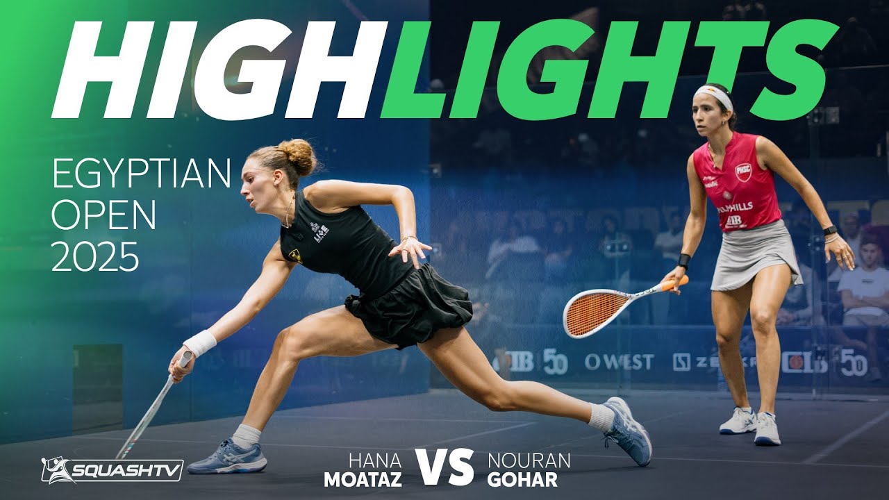 🇪🇬 Gohar v Moataz 🇪🇬 | Egyptian Open 2025 | ROUND 2 HIGHLIGHTS - YouTube
