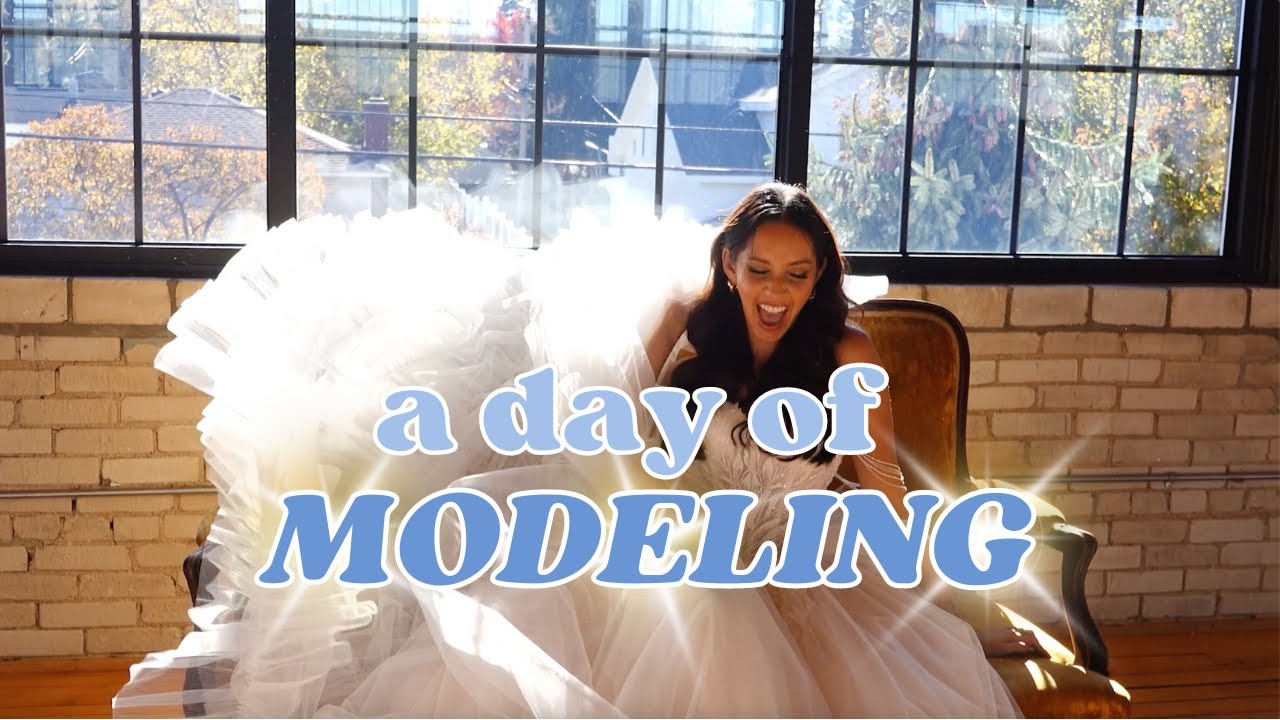 come model with me! (day in my life vlog) - YouTube
