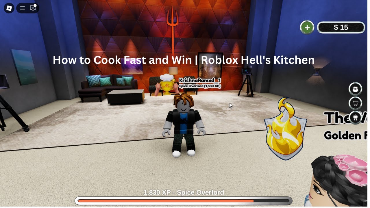 How to Cook Fast and Win | Roblox Hell's Kitchen #krishnaramxd #shoets #roblox - YouTube