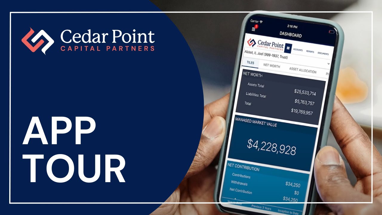 Cedar Point Capital Partners App Tour - YouTube