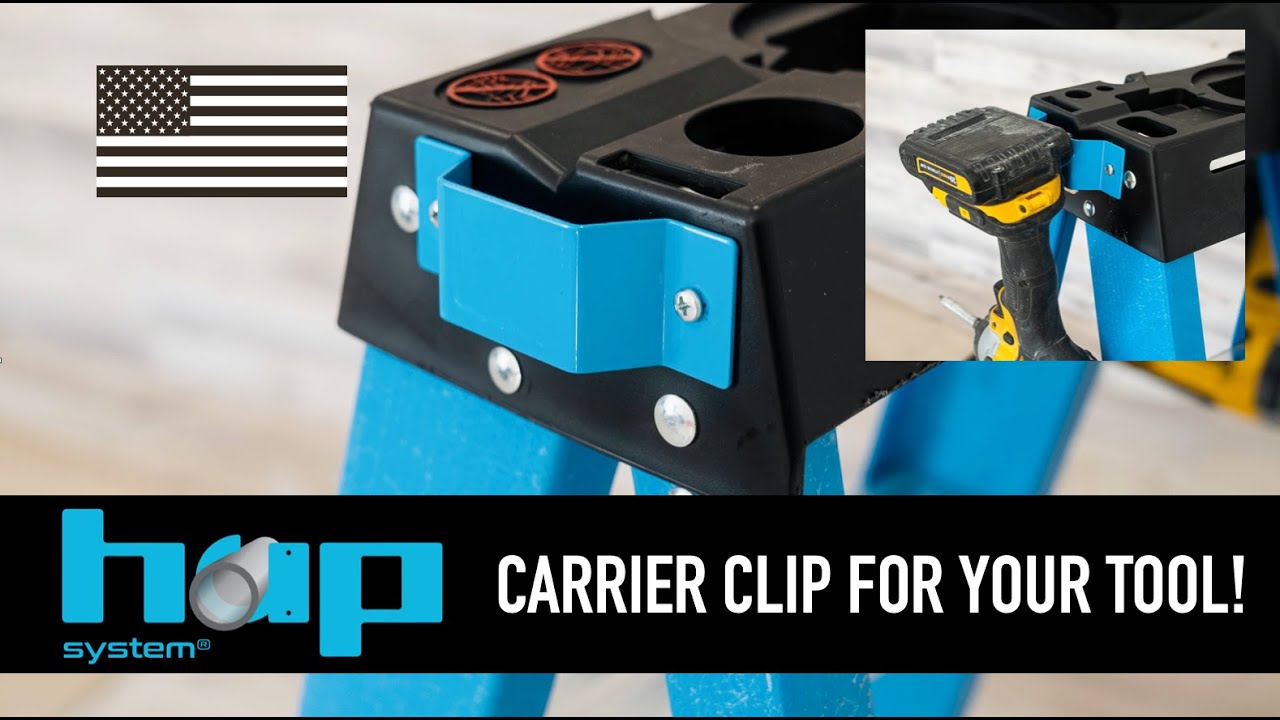 Carrier Clip for your tools from HAP System. Easy Installation for your ...