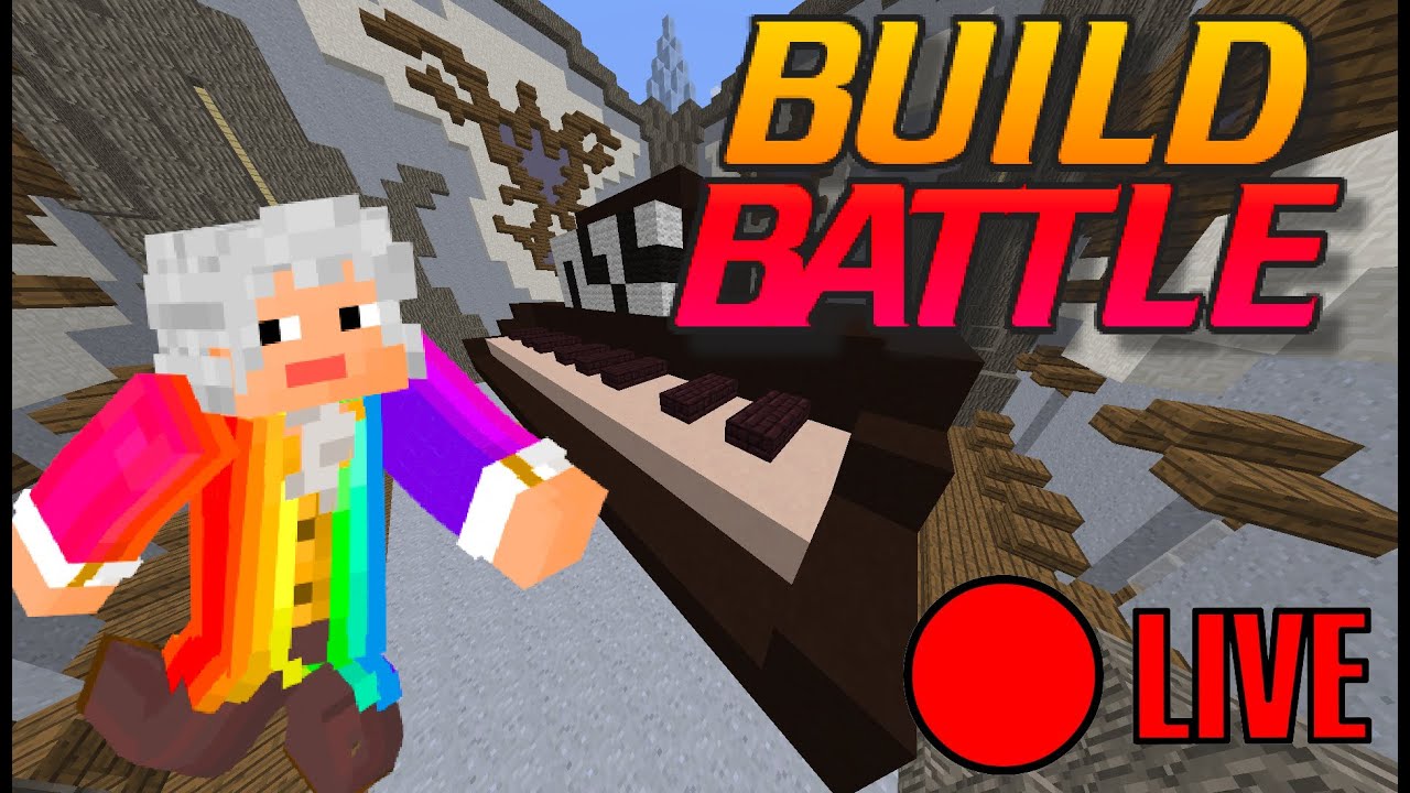 🔴 HYPIXEL BUILD BATTLE LIVESTREAM ⚔️ Road to 2K ⚔️ ./p join ...