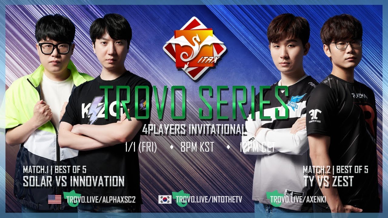 StarCraft 2 - INNOVATION vs ZEST - ITaX Trovo Series #6 | Finals - YouTube