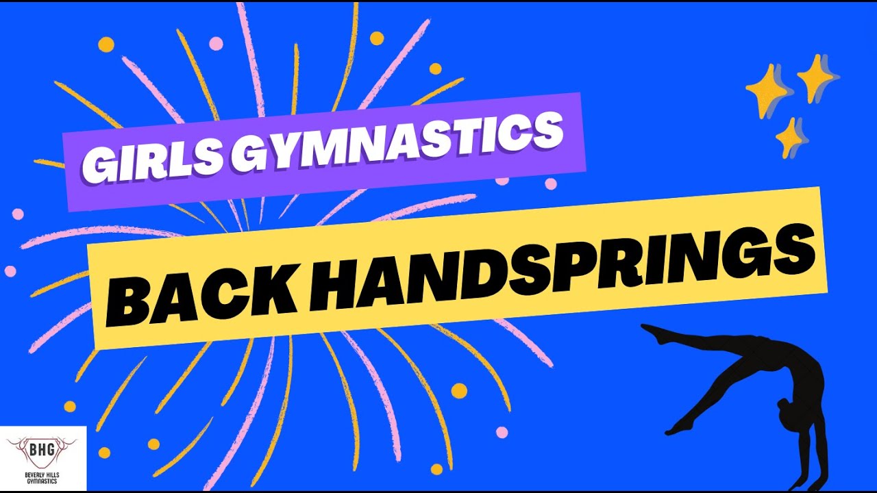 Girls Intermediate Back Handsprings - YouTube