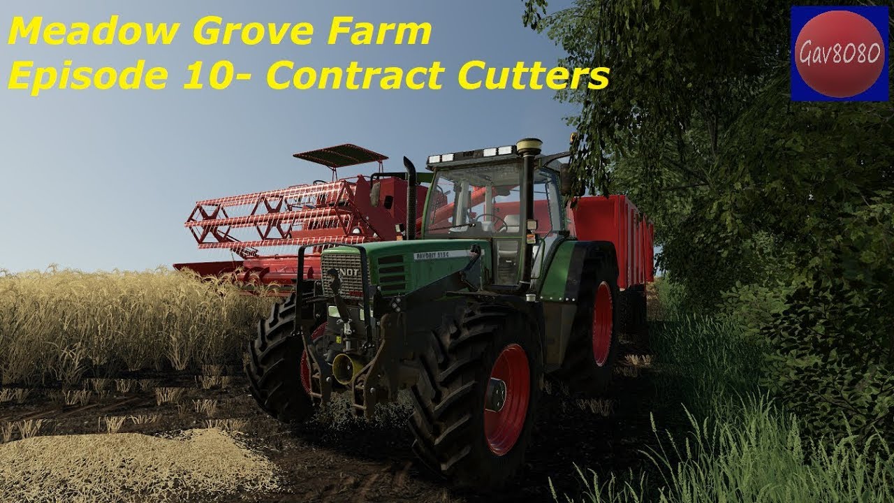 Meadow Grove Farm - Episode 10 - Contract Cutting - YouTube