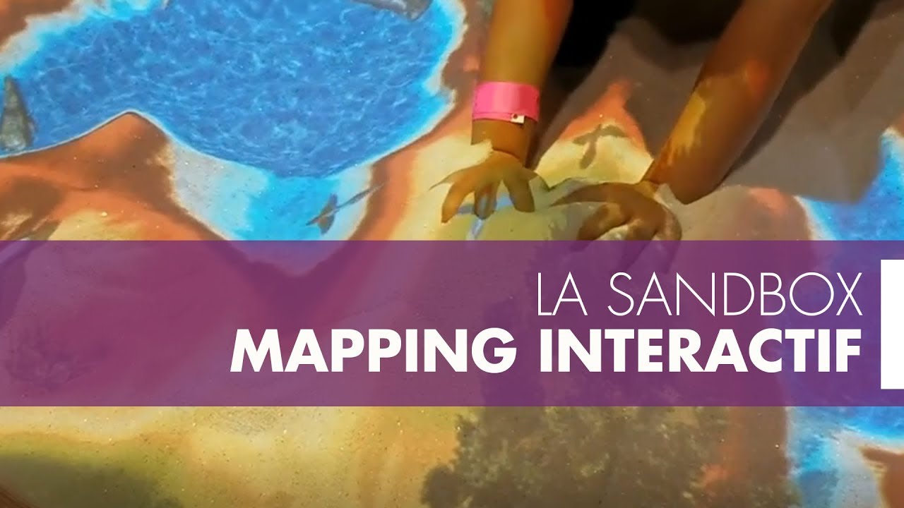 La sandbox, le mapping interactif - YouTube