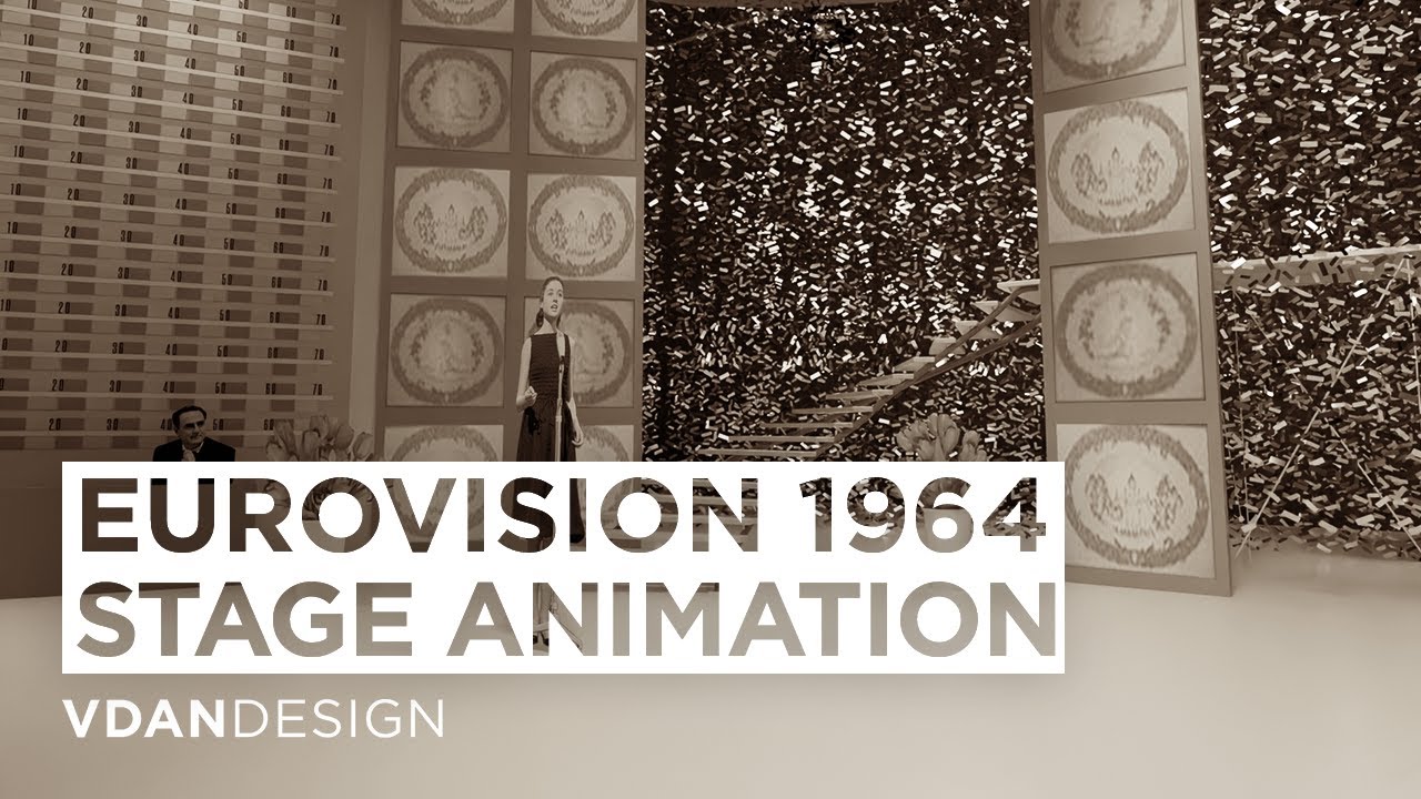 Eurovision Song Contest 1964 | Stage Animation - YouTube