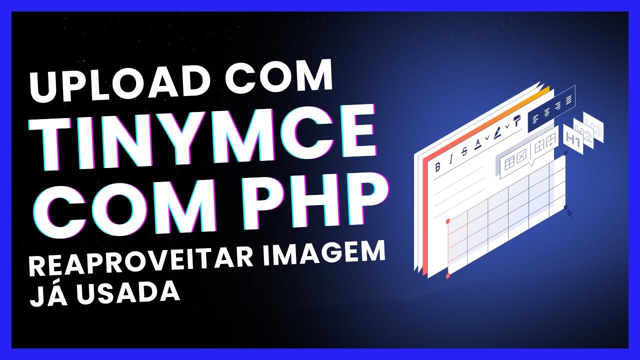 TinyMCE | Como reaproveitar imagem já utilizada - YouTube