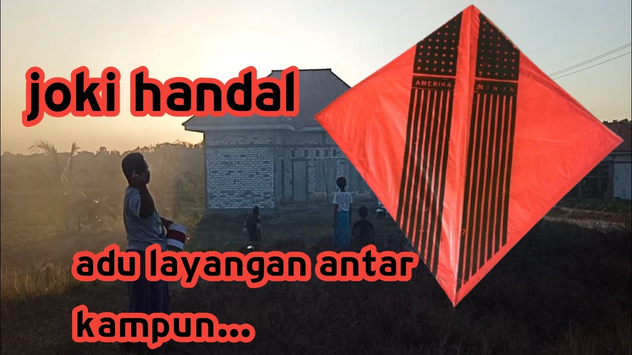 🔴keseruan main layangan aduan di kampung... - YouTube