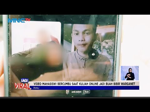 Geger! Mahasiswi UIN Suska Riau Terekam Lagi Bercumbu saat Kuliah Online #LintasiNewsSiang 02/03