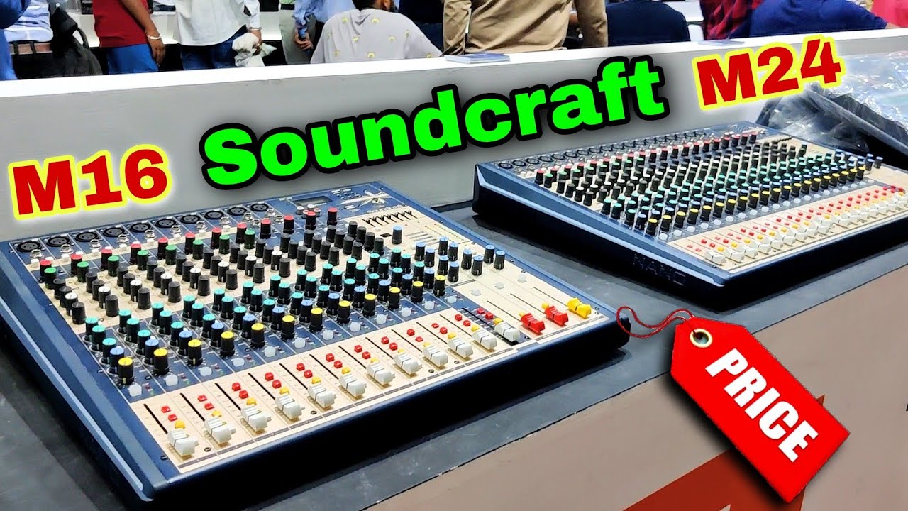 Soundcraft M16 And M24 Price And Review | Soundcraft 12channel Or ...