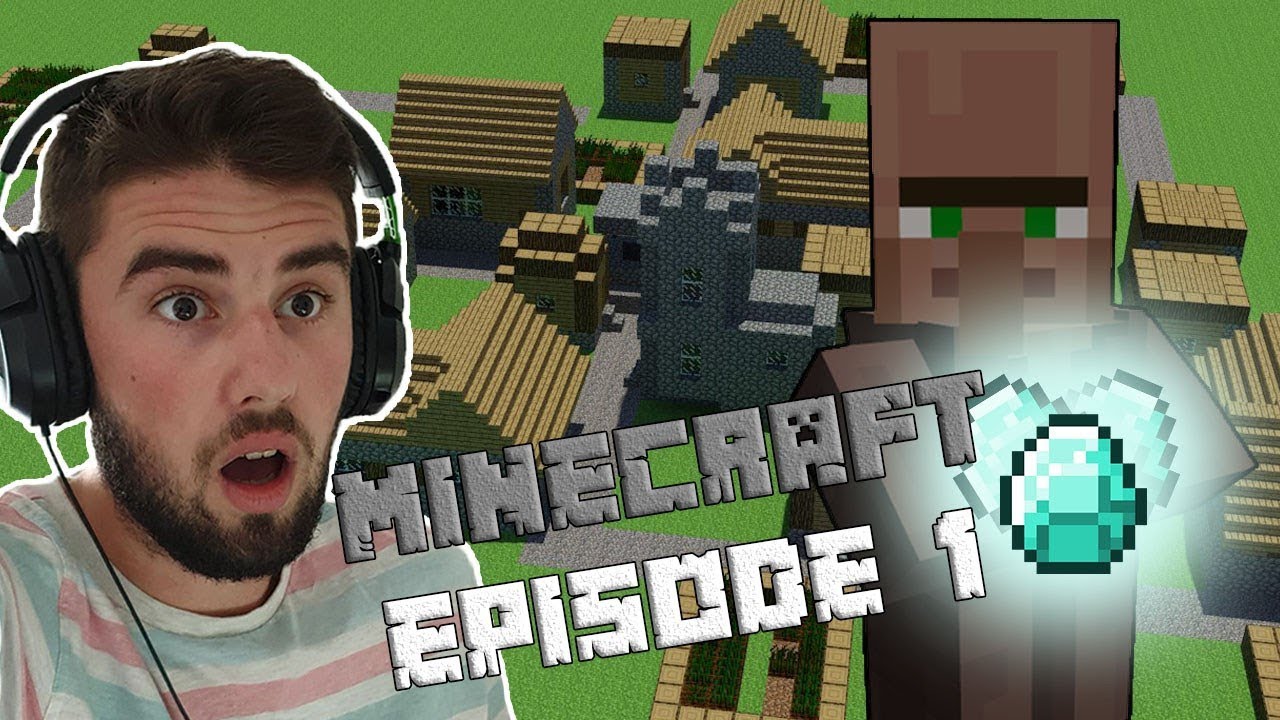 Luckiest Spawn Ever! Minecraft Episode 1 - YouTube
