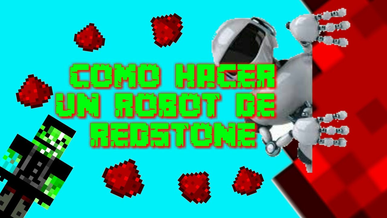 Tutorial de redstone: Robot que ataca y camina|DANIX GAMER - YouTube