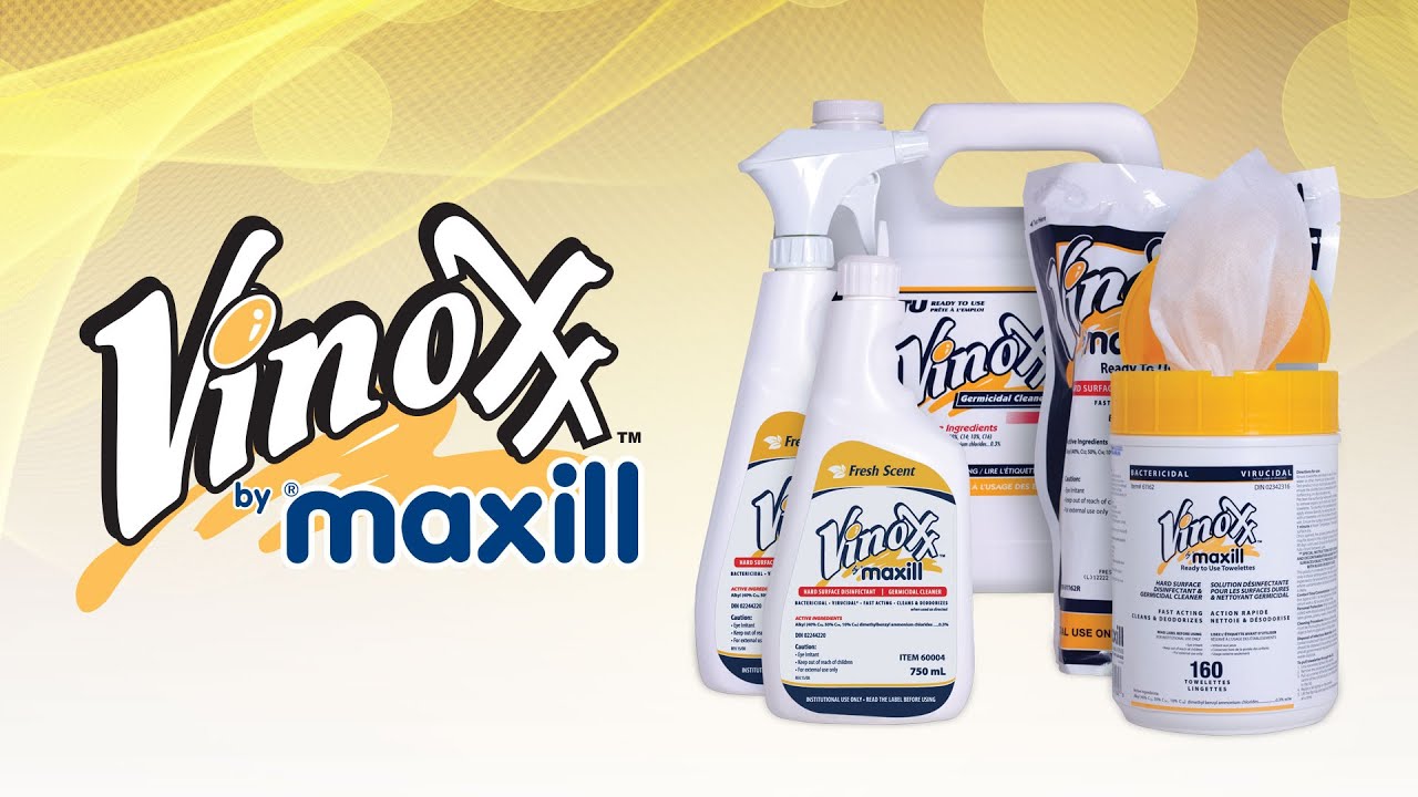 Vinoxx Surface Disinfectant - YouTube