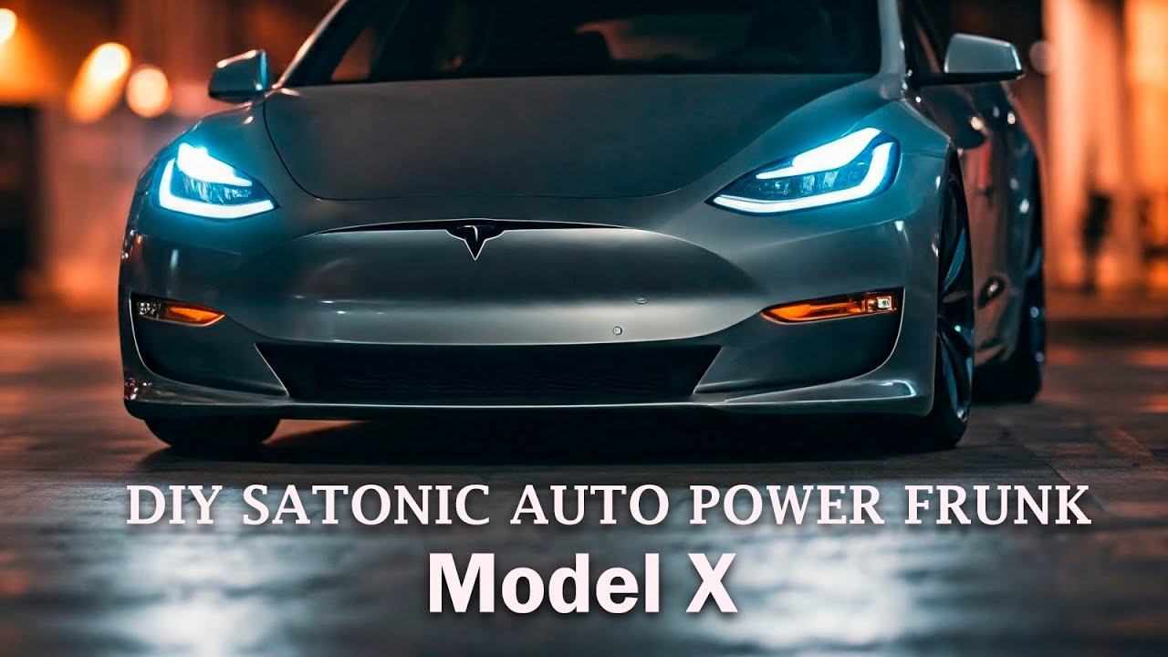 Watch How Another Tesla Model X Owner Installs the SATONIC V6S Auto ...