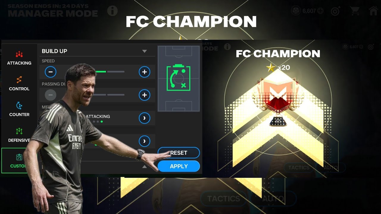 BEST MANAGER MODE TACTICS | REACH CHAMPION FAST | FC MOBILE - YouTube