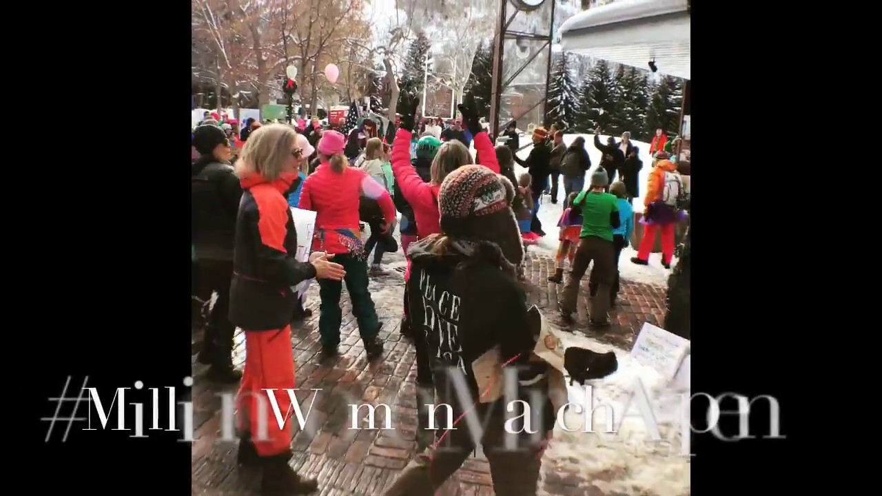 Women's March in Aspen Flash Mob Dance - YouTube