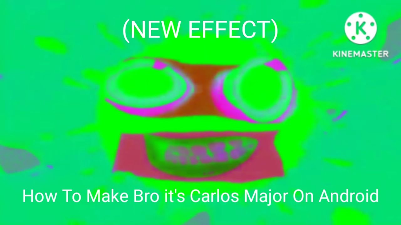 (NEW EFFECT) How To Make Bro Is Carlos Major On Android - YouTube