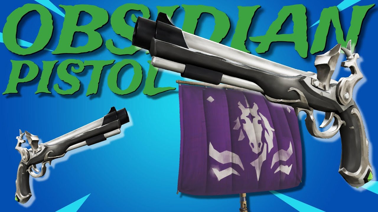 How To Get The Obsidian Pistol & Celestial Steed Sails - [Sea of ...