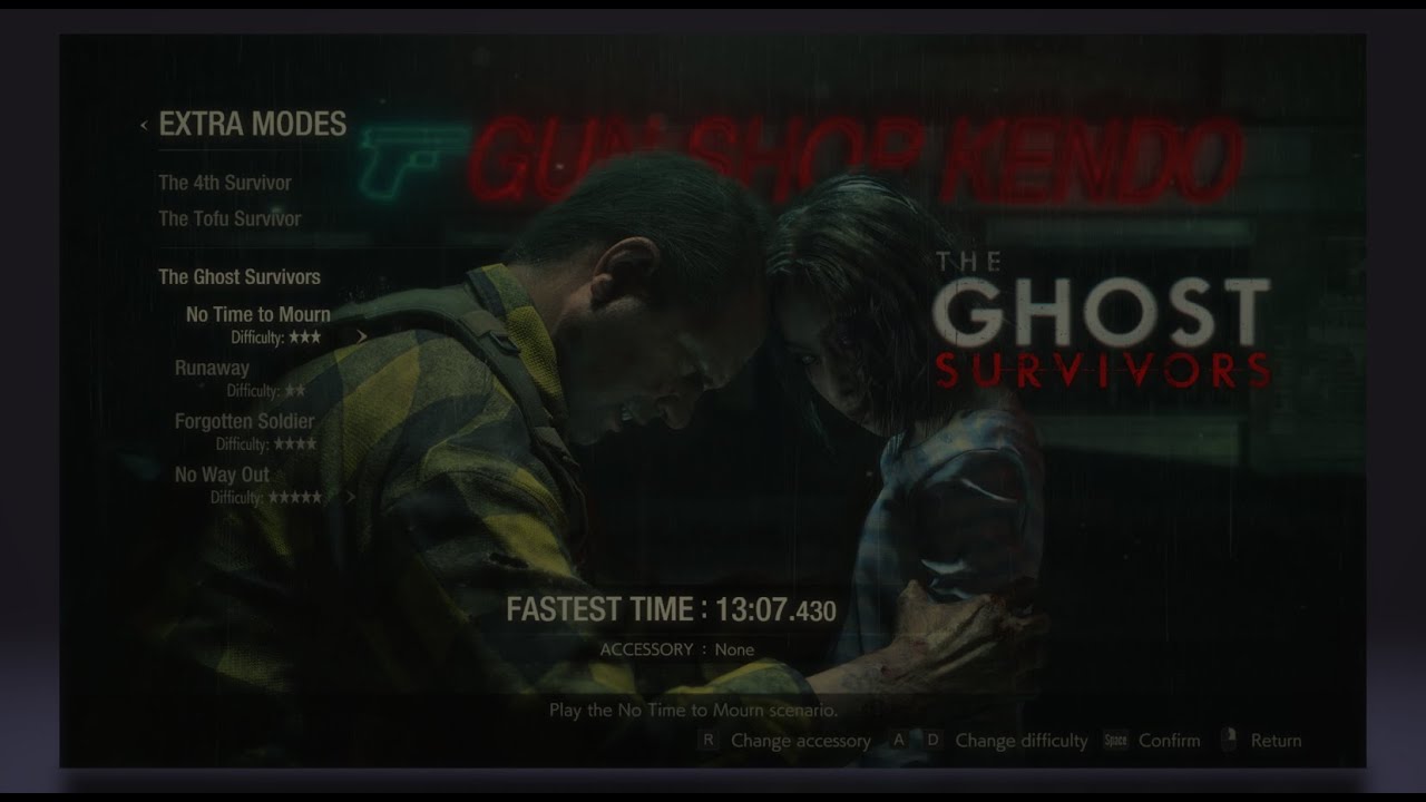 Resident Evil 2 Remake Extra Modes -THIRD -THE GHOST SURVIVOR NO TIME ...