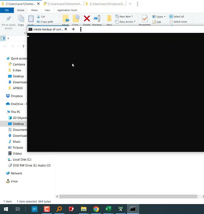 Save and Load Folder Sessions with a simple batch file - YouTube