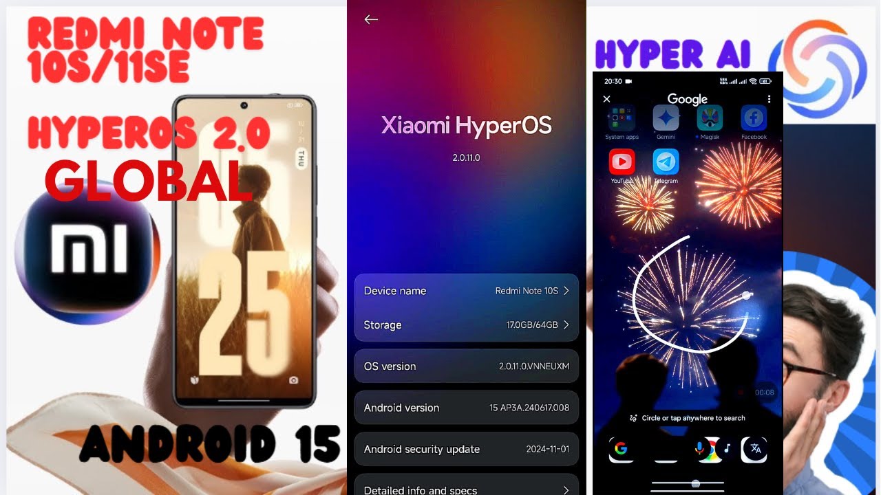 HyperOS 2.0 on Redmi Note 10S/11SE - The Surprising Results - YouTube