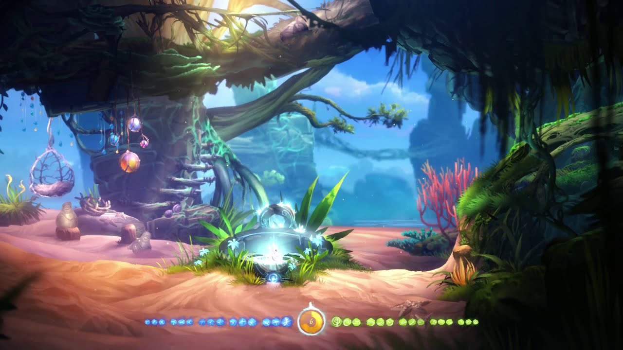 Ori and the Blind Forest - Black Root Burrows Naru's Origin OST - YouTube