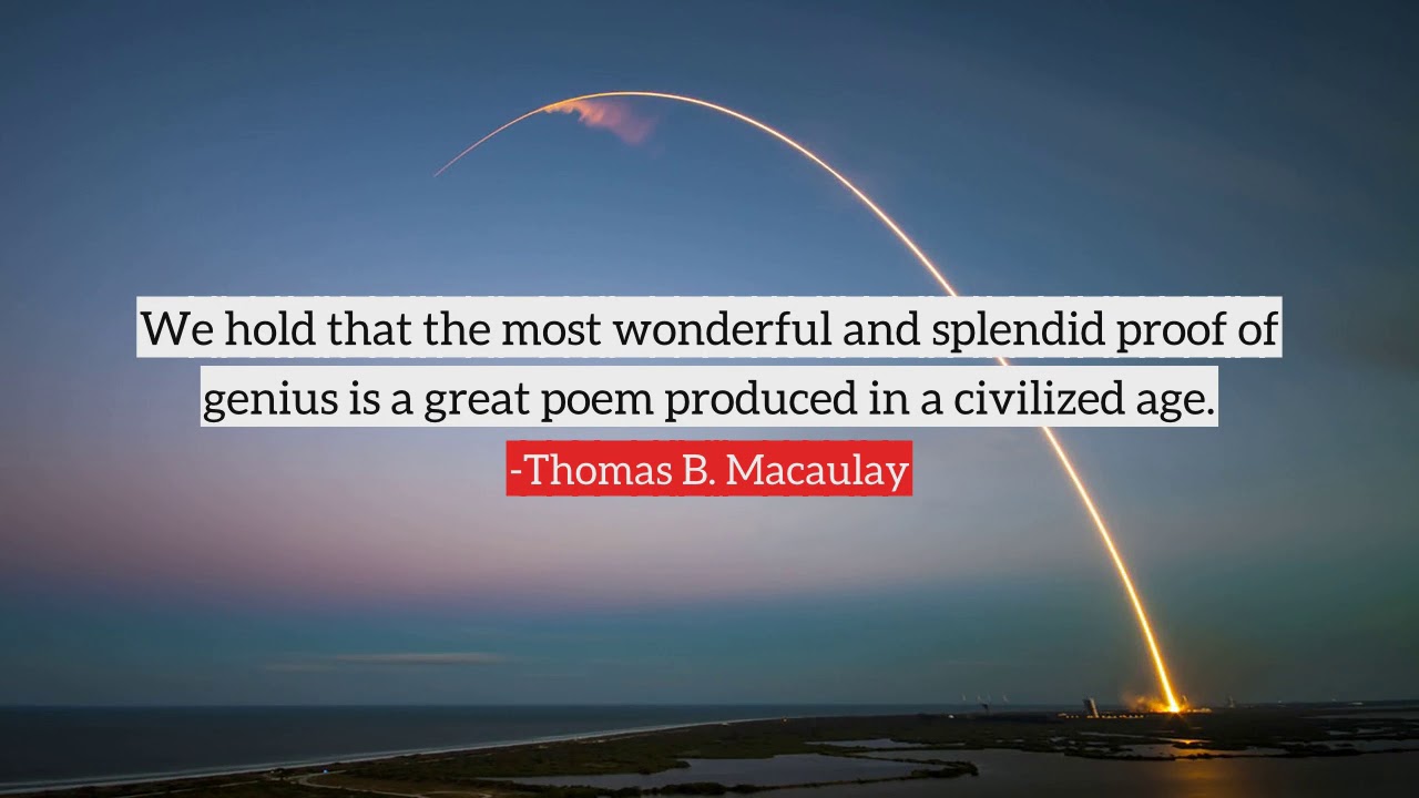 Thomas B. Macaulay top Quotes, best quotes from Thomas B. Macaulay ...