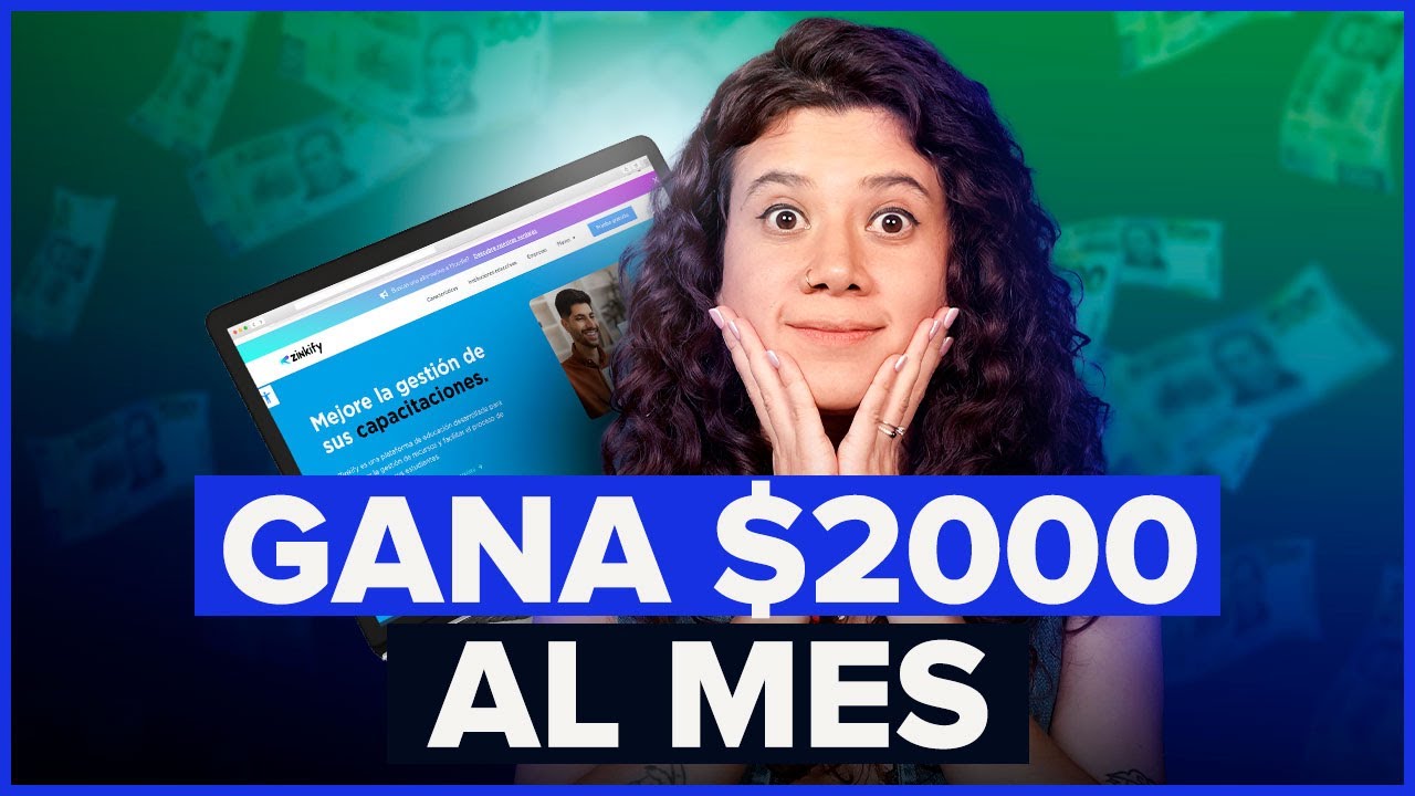 ¿Cómo ganar dinero vendiendo clases y cursos en línea? Zinkify - YouTube