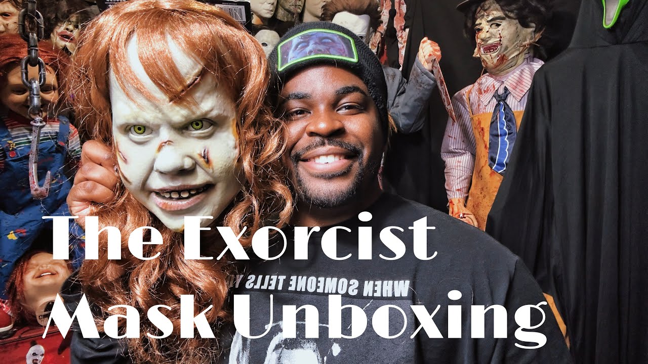 Trick or Treat Studios Regan Mask Unboxing - YouTube