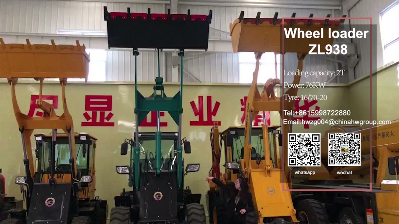 wheel loader from Miranda-HENGWANG GROUP - YouTube