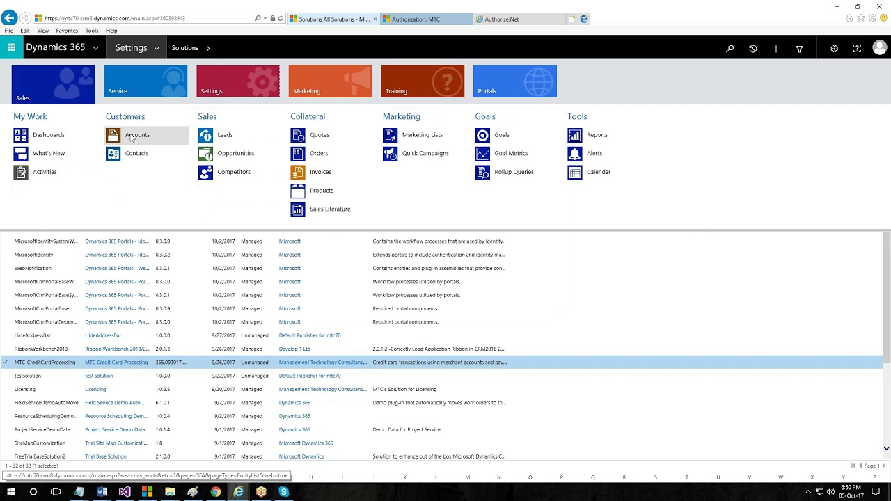 Credit Card Processing for Dynamics 365 - YouTube