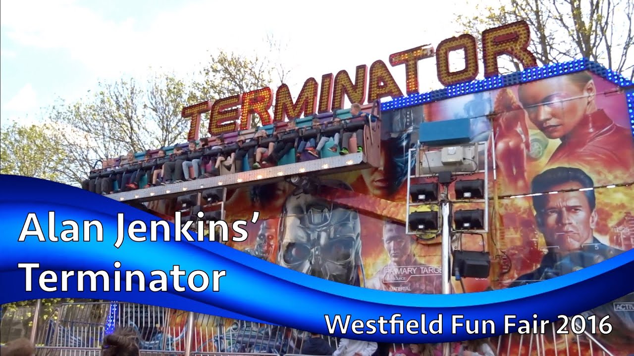Alan Jenkins' Terminator @ Westfield Fun Fair 2016 - YouTube
