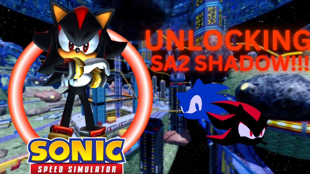 HOW TO UNLOCK ADVENTURE SHADOW AND YELLOW ANDRIOD SHADOW IN SONIC SPEED ...
