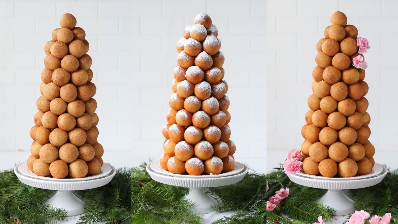 How to make a PUFF PUFF TOWER - YouTube