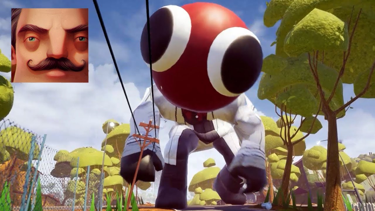 Hello Neighbor - My New Neighbor Big Red in Rainbow Friends Act 3 ...