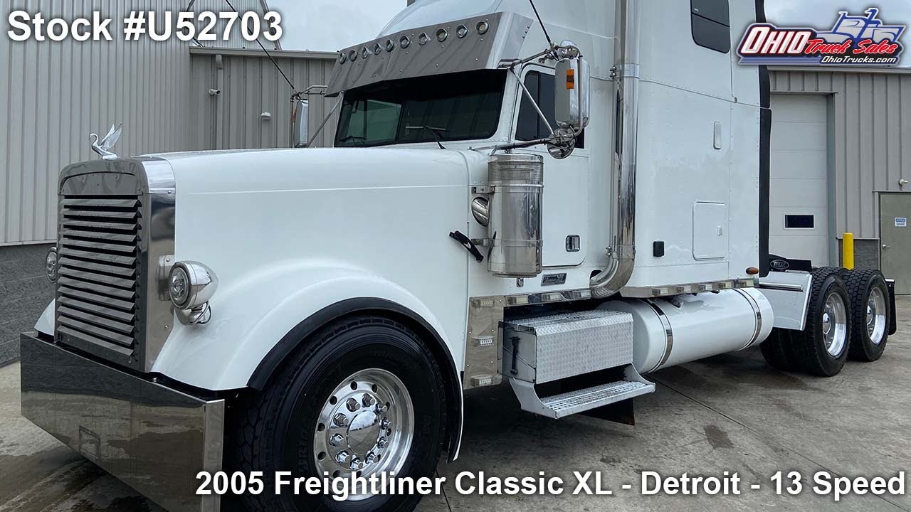 2005 FREIGHTLINER FLD132 CLASSIC XL - U52703 - SOLD - YouTube