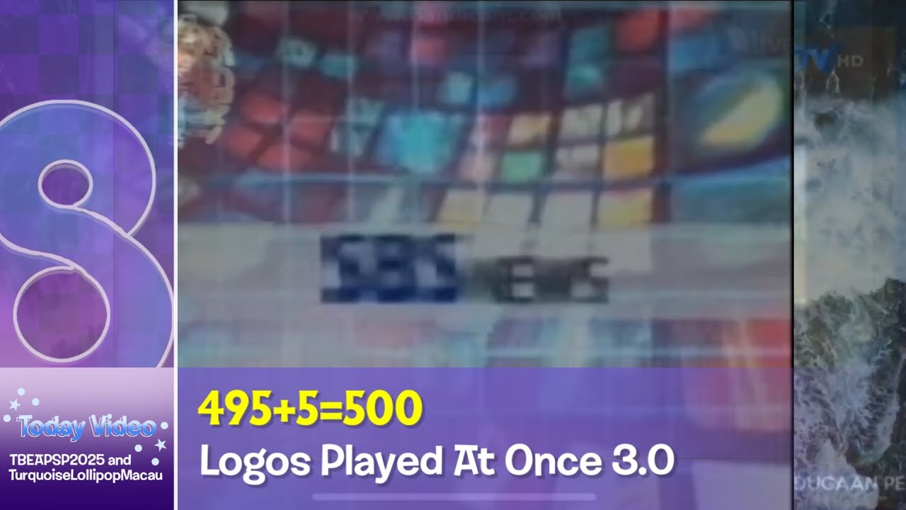 The 500 Logos!!! 495+5=500 Logos Played At Once 3.0 - YouTube