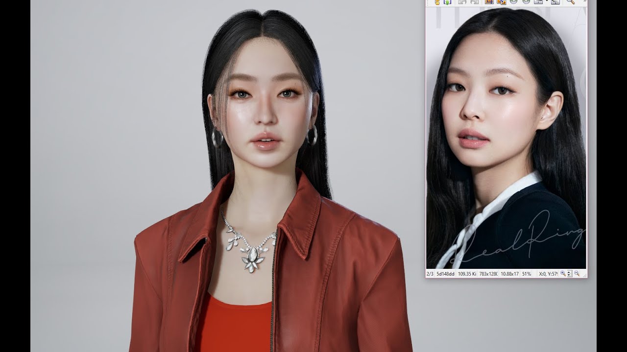 Jennie - Like Jennie (InZOI Character Creation Inspo) - YouTube