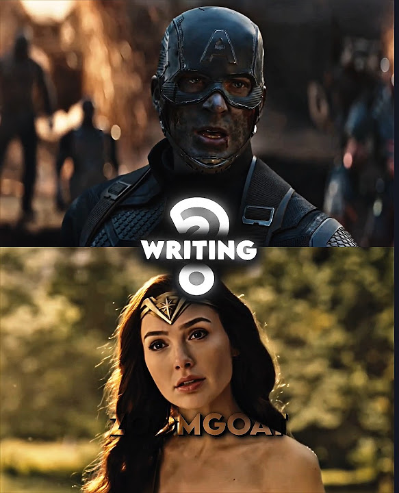 Captain America vs Wonder Woman (Terms of Writing) - YouTube