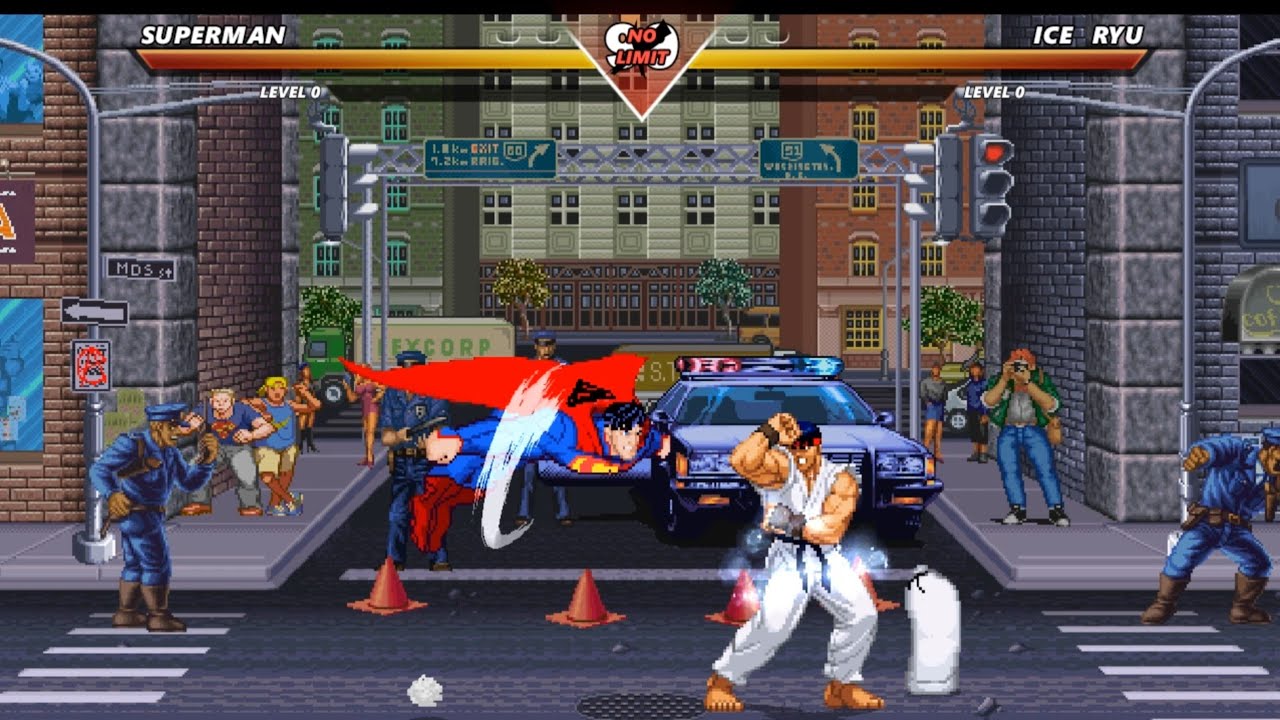 SUPERMAN vs ICE RYU - The most epic fight ever made ! - YouTube