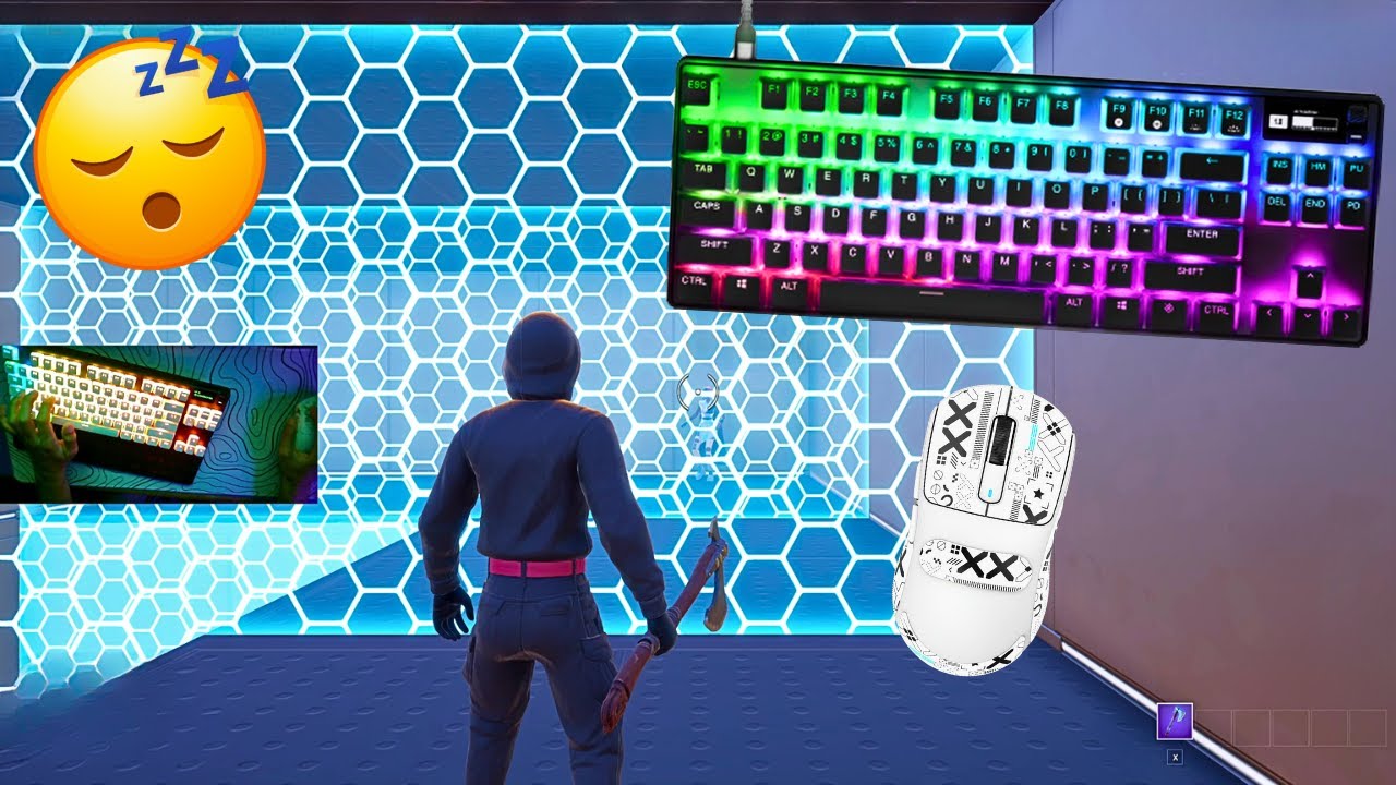 Fortnite 2v2 Piece Control😍 SteelSeries Apex Pro TKL ASMR - YouTube