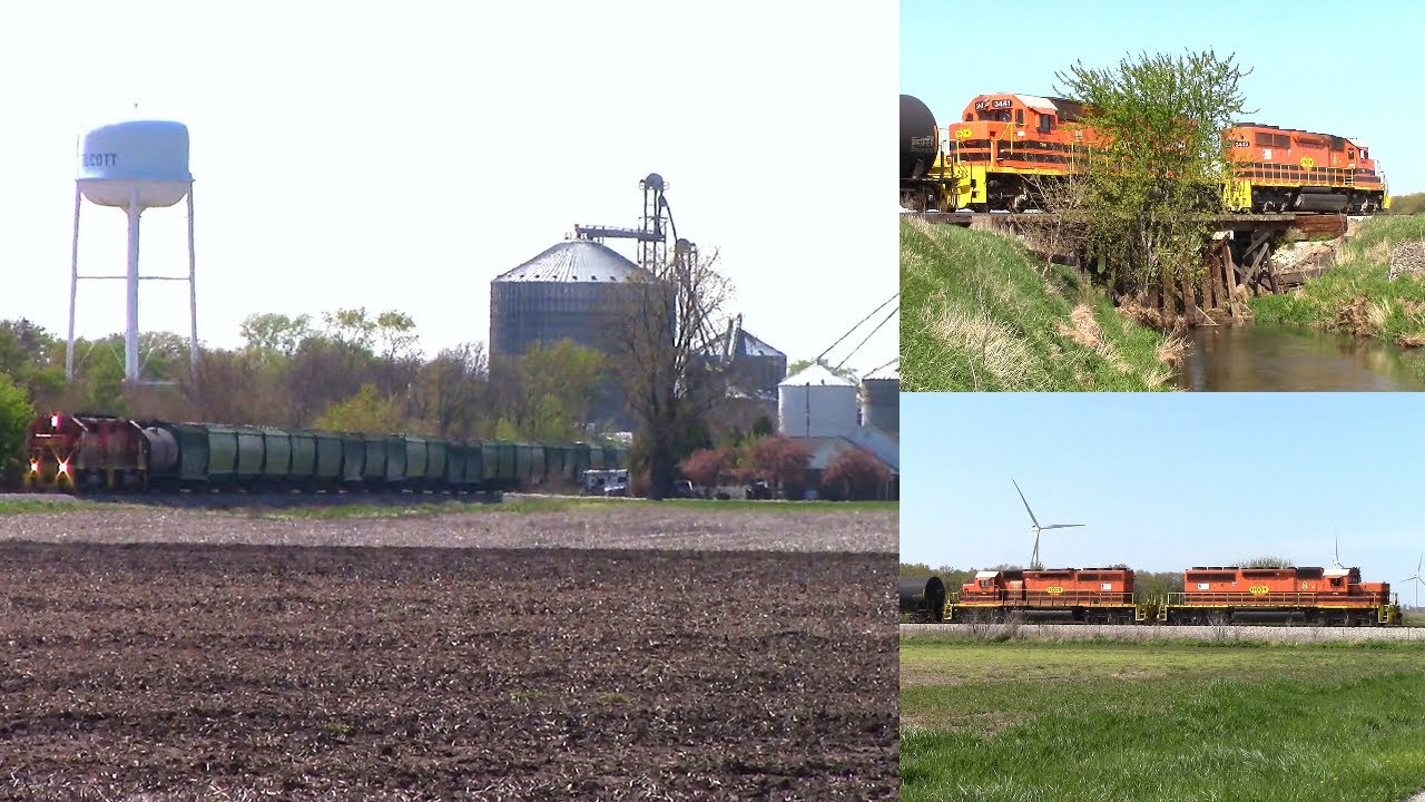 A Few Shots of TPW 3443 and TPW 3441 between Wolcott, Indiana and ...