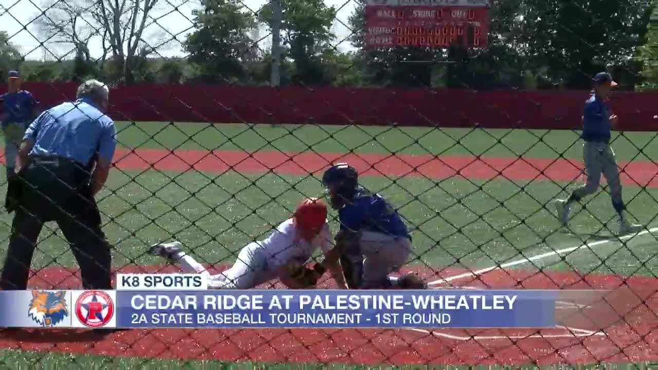 2024 2A State Baseball Tournament: Cedar Ridge beats Palestine-Wheatley in extra innings - YouTube