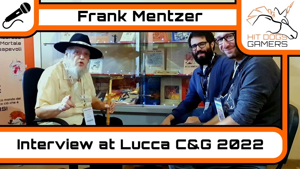 Lucca Comics and Games 2022: Interview with Frank Mentzer - YouTube
