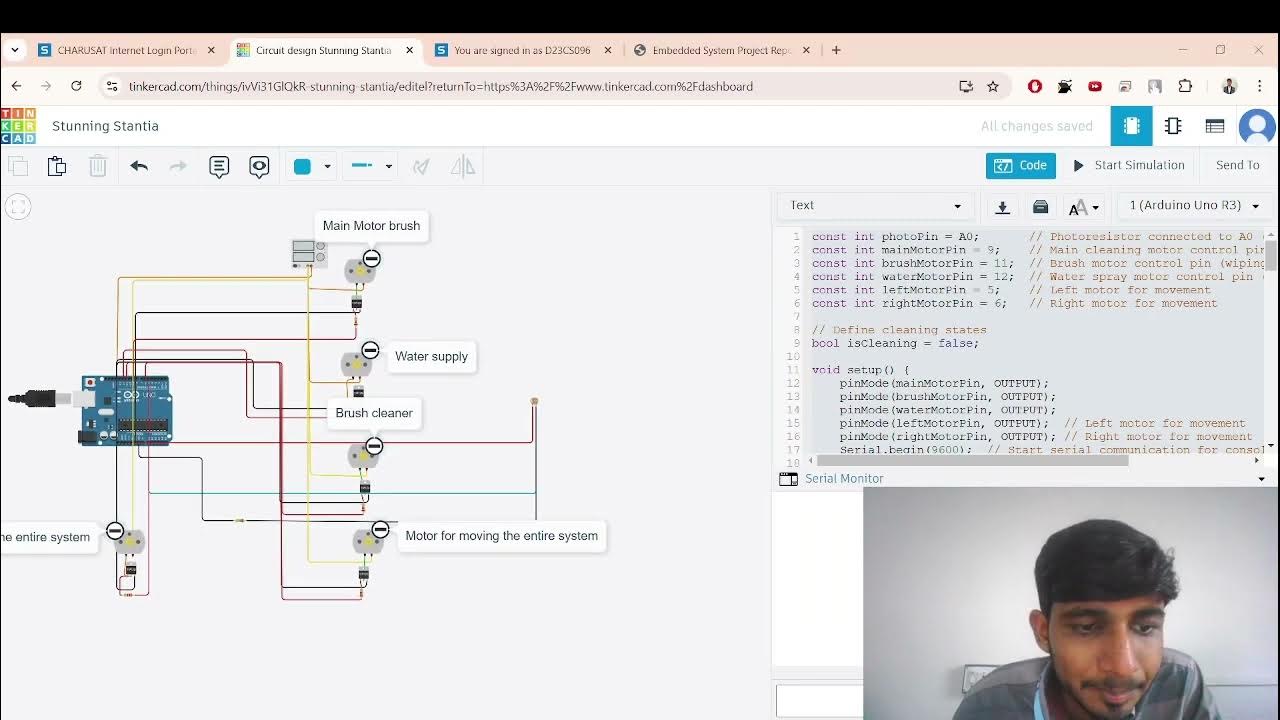 Solar System cleaning Embedded System Project ES308 - YouTube