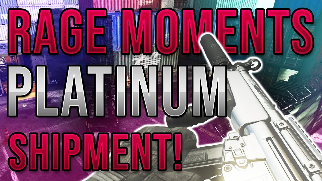 FUNNY RAGE MOMENTS, I UNLOCKED PLATINUM SMGs, & MORE | COD: Modern ...